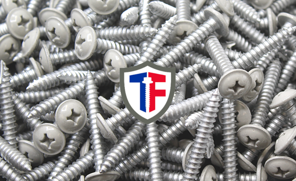 Ruspert Wafer Head Zippy Timber Tek Screws Goosewing Grey 6.3 x 45mm ...